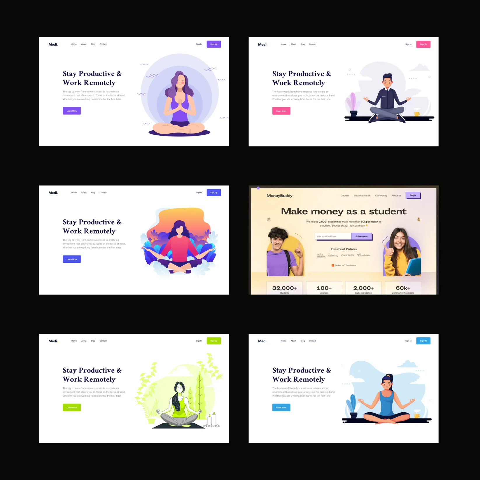 Figma Starter Bundle | 22 Figma UI Design Template | 2000+ Figma ...