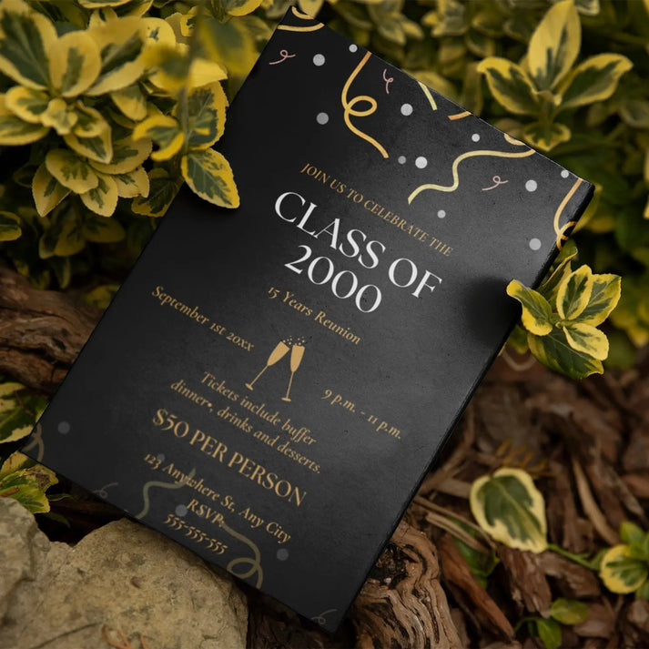 School Reunion Flyer Template | High School College Reunion – CreativeRino