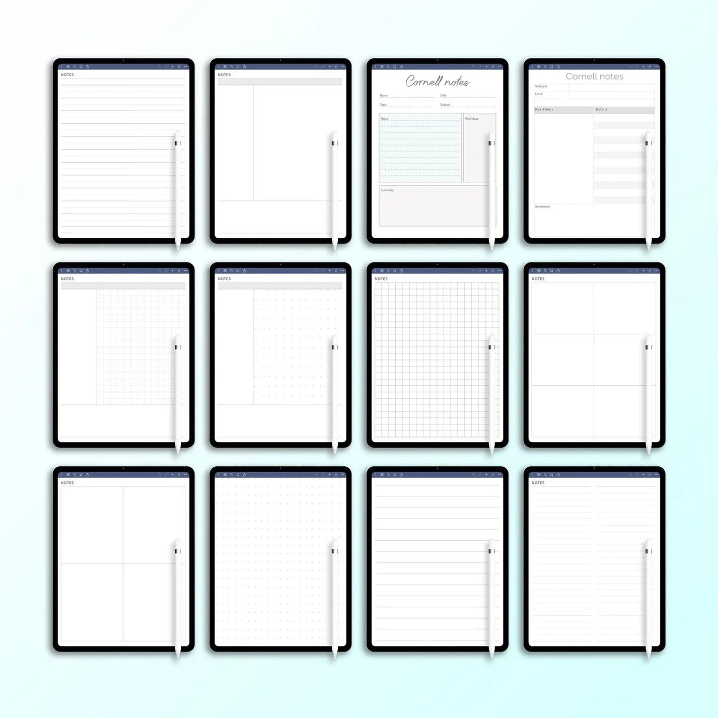 40+ Onyx Boox Planners Template Bundle – CreativeRino