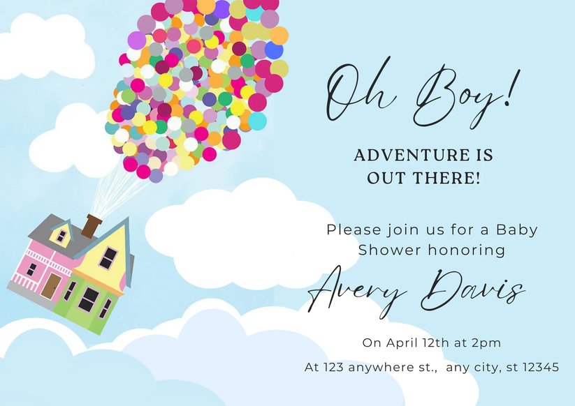Gravity Falls Birthday Invitation Template – CreativeRino