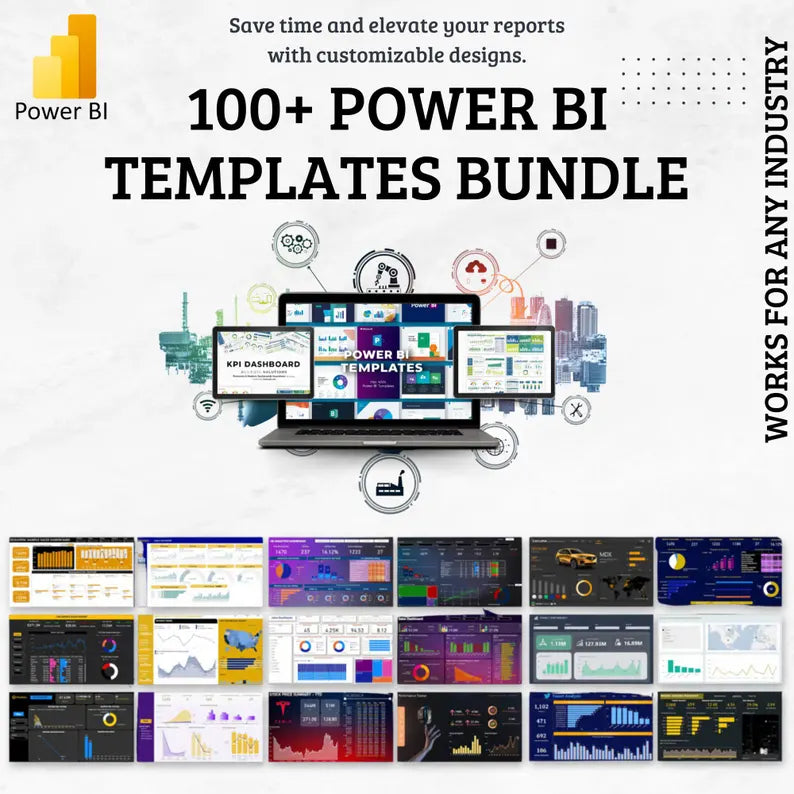 100+ Power BI Dashboard Templates | PBIX and EXCEL Files – CreativeRino